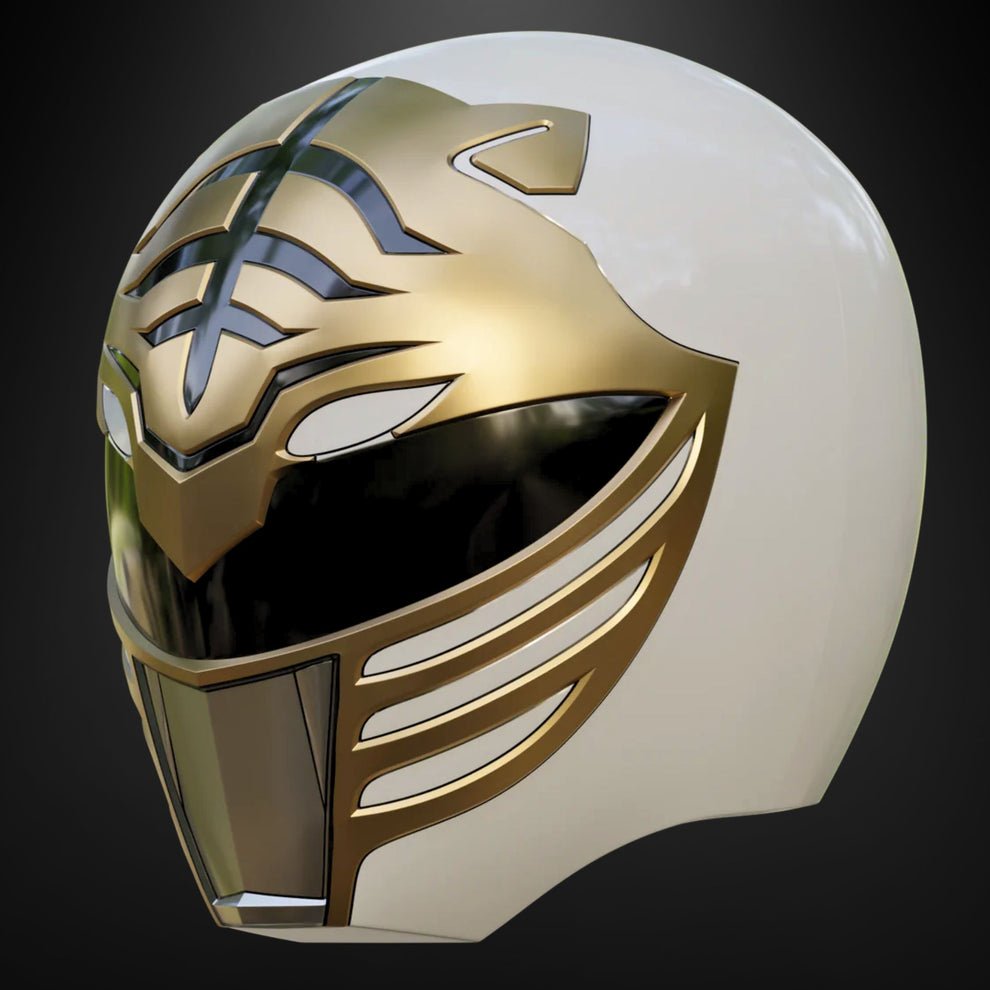 Power Rangers (MMPR): White Ranger Helmet - Prop or Replica – Props and ...