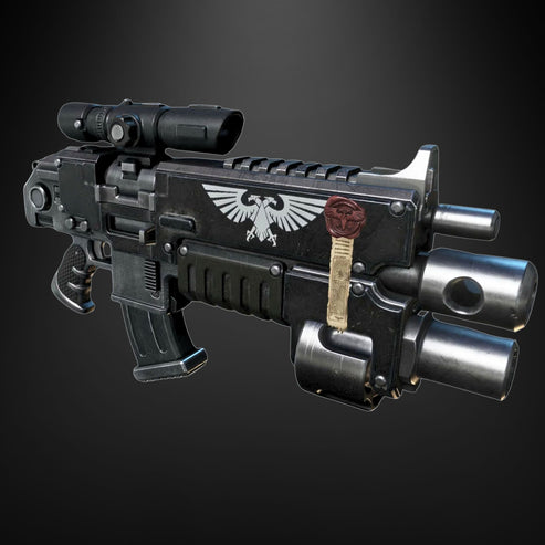 Grimdark : Bolt Rifle Master-Crafted - Prop or Replica – Props and Pixels